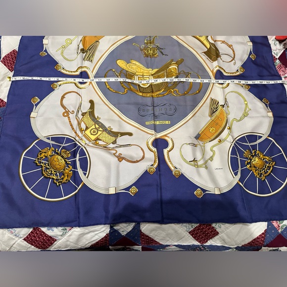 Hermes | Accessories | Hermes Springs Silk Vintage Scarf | Poshmark